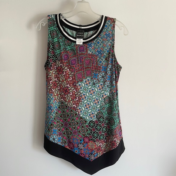 Coco Bianco | Tops | Coco Bianca Asymmetrical Hippie Summer Frock Top ...